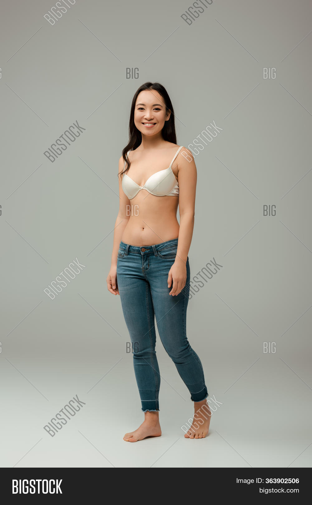 Happy Overweight Asian Image And Photo Free Trial Bigstock
