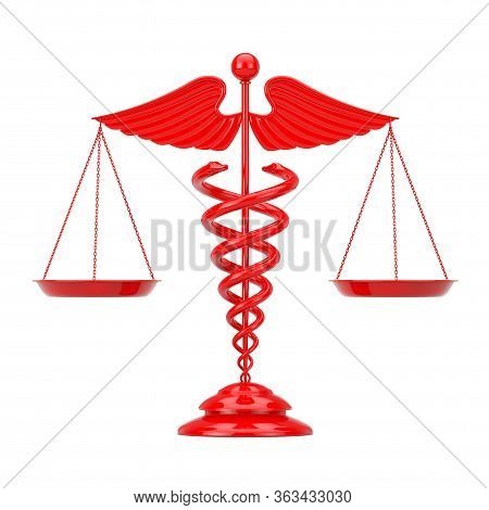Red Medical Caduceus Image & Photo (Free Trial) | Bigstock