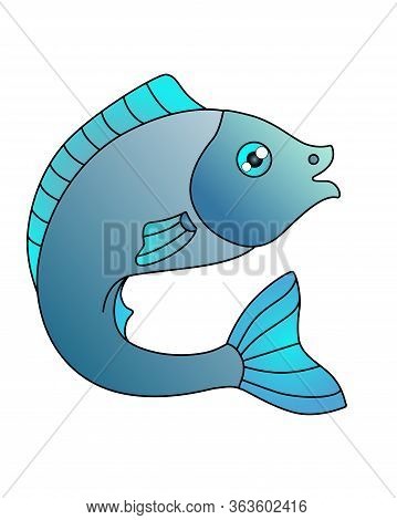 Fish. Gracefully Vector & Photo (Free Trial) | Bigstock
