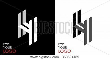 Isometric Letter H. Vector & Photo (Free Trial) | Bigstock