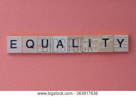 Word Equality Made Image & Photo (Free Trial) | Bigstock