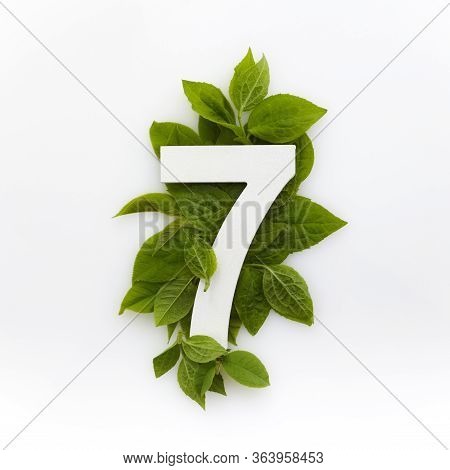 Number Seven Green Image & Photo (Free Trial) | Bigstock