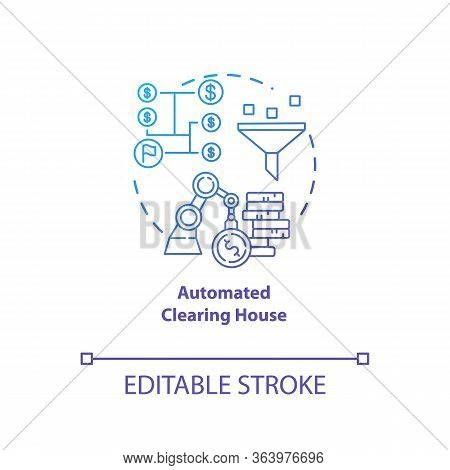 Automated Clearing Vector & Photo (Free Trial) | Bigstock