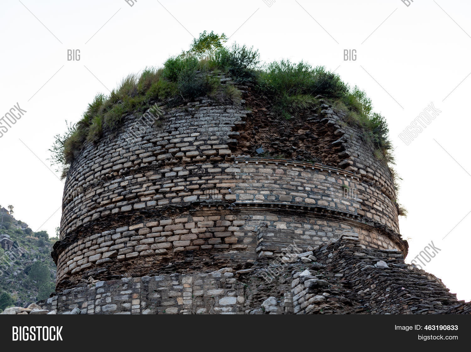 Amluk Dara Stupa Part Image & Photo (Free Trial) | Bigstock