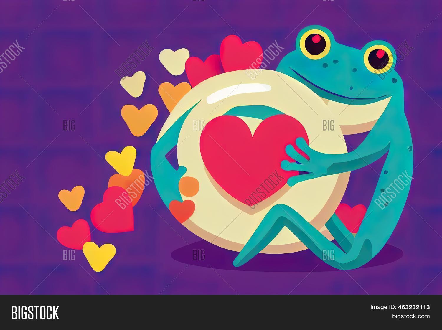 Humanized Frog Holding Image & Photo (Free Trial) | Bigstock