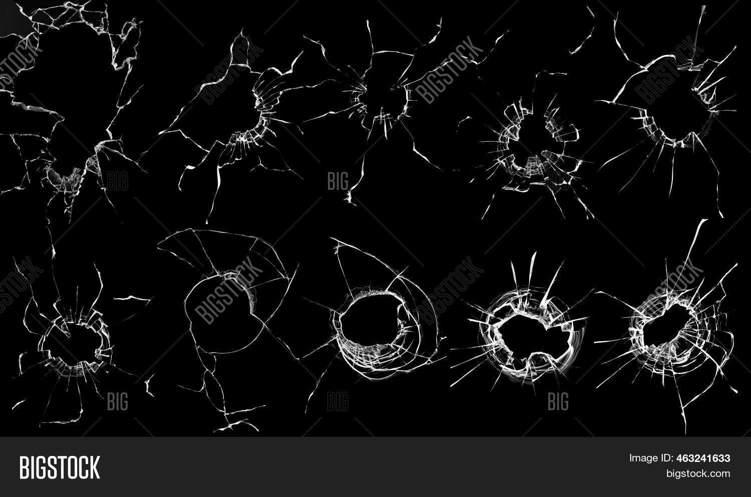 Set Broken Glass On Image & Photo (Free Trial) | Bigstock