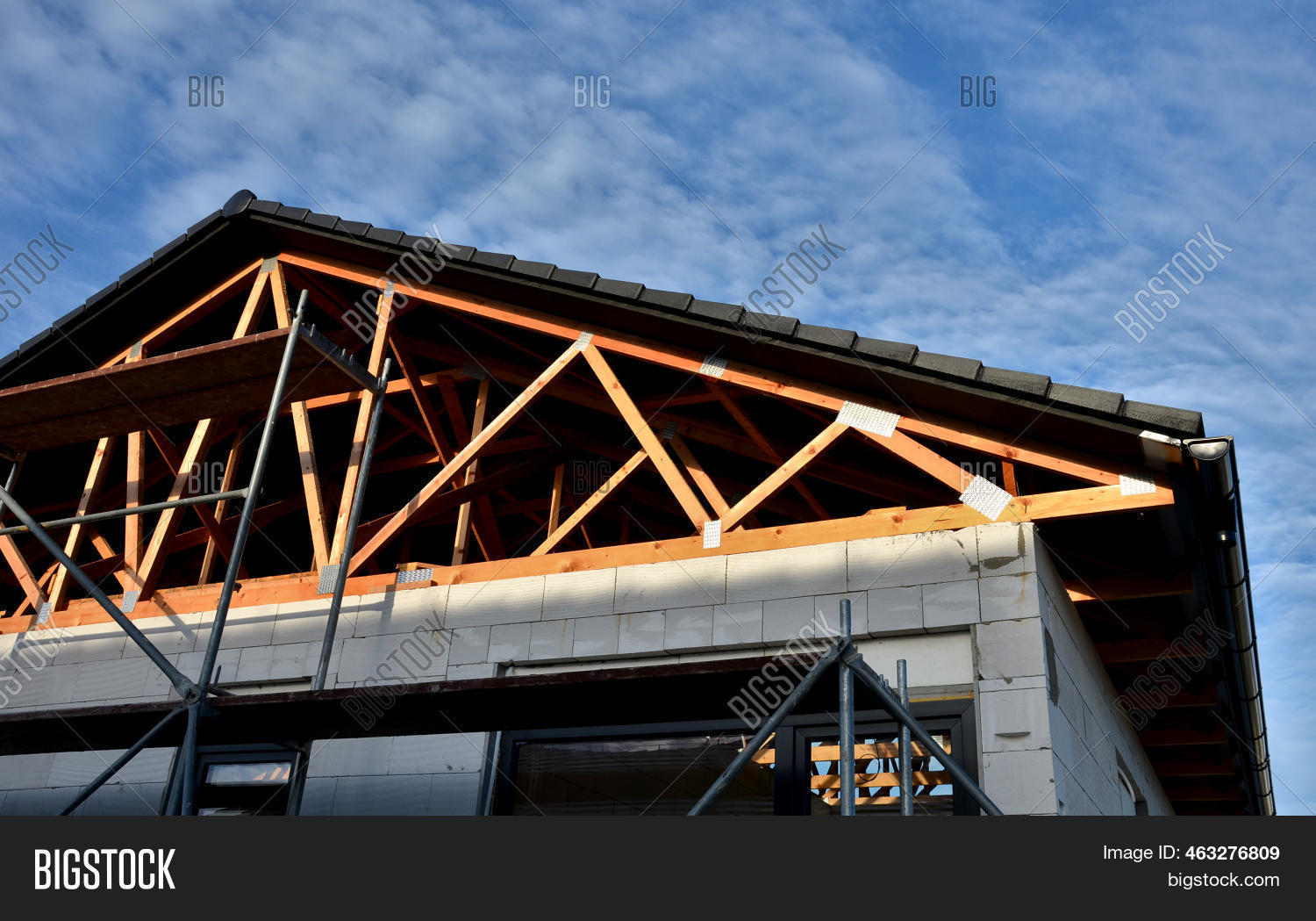 Trusses Made High- Image & Photo (Free Trial) | Bigstock