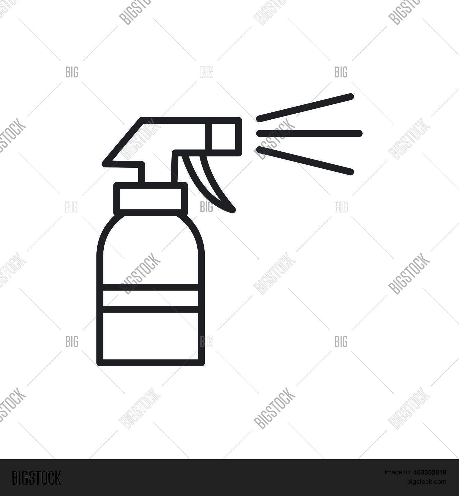 Spray Icon Template Vector & Photo (Free Trial) | Bigstock