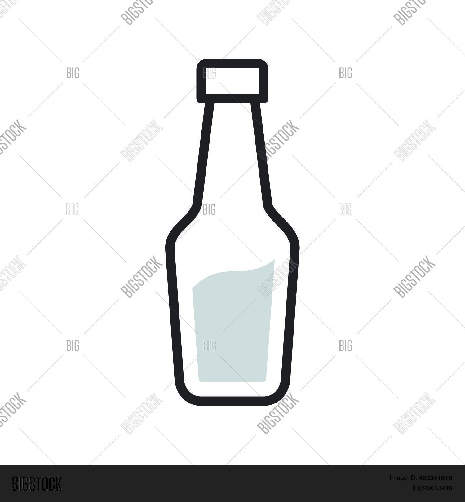 Bottle Glass Liquid Vector & Photo (Free Trial) | Bigstock