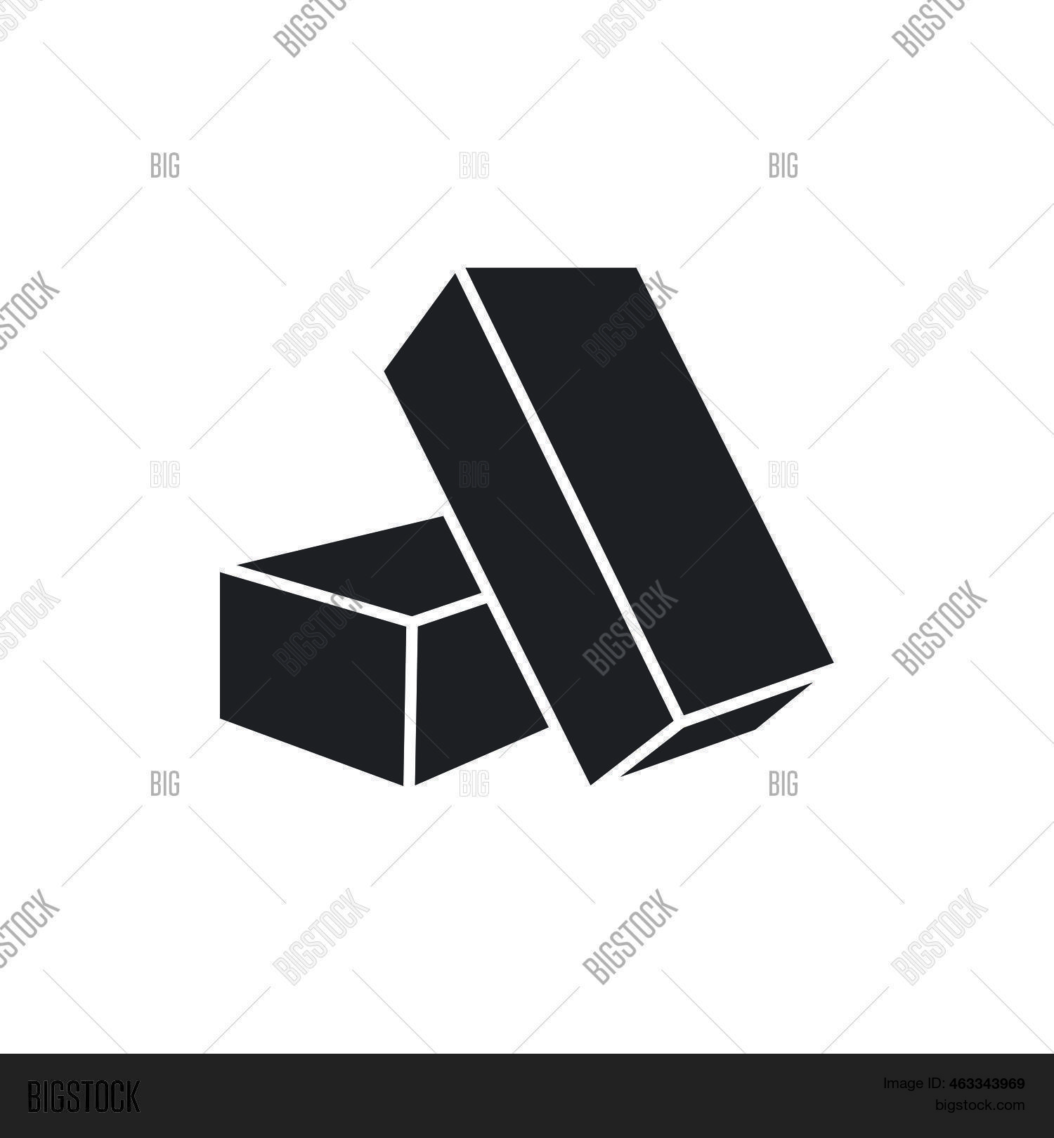 Bricks Icon Template Vector & Photo (Free Trial) | Bigstock