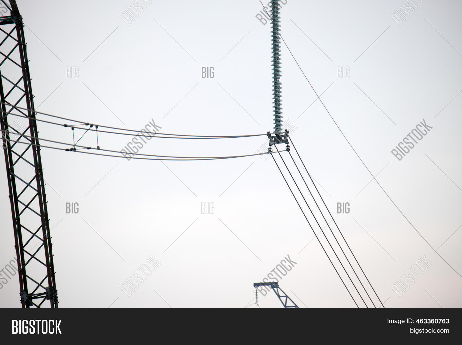 Electric Power Lines Image & Photo (Free Trial) | Bigstock