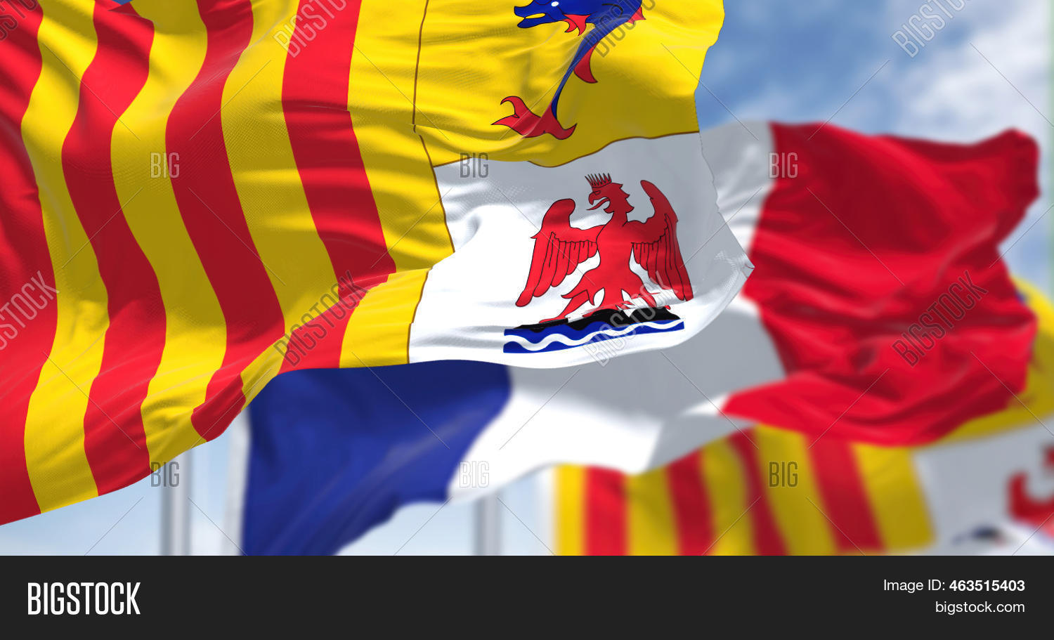 Flags Provence-alpes-c Image & Photo (Free Trial) | Bigstock