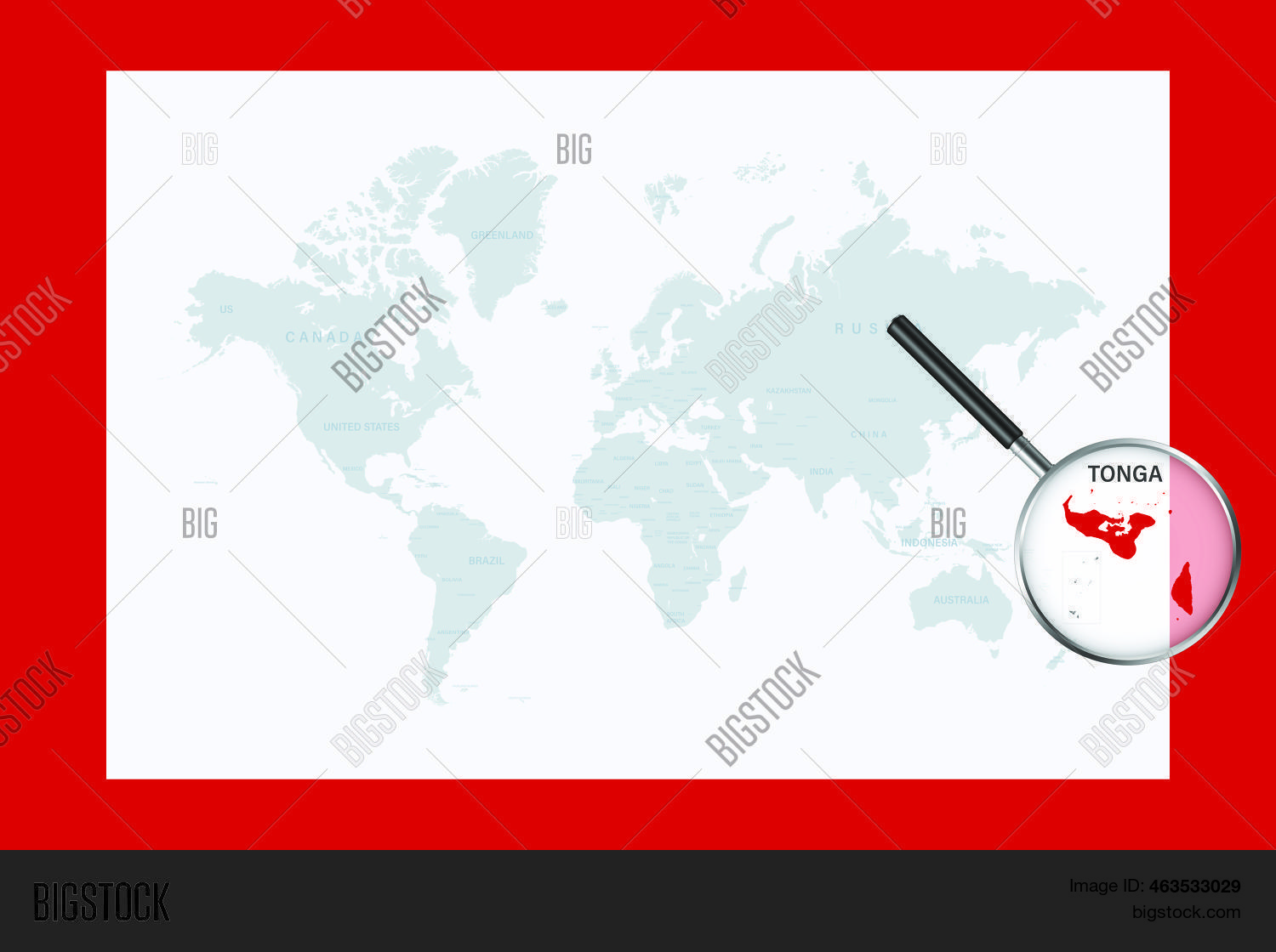 Map Tonga Political Vector & Photo (Free Trial) | Bigstock