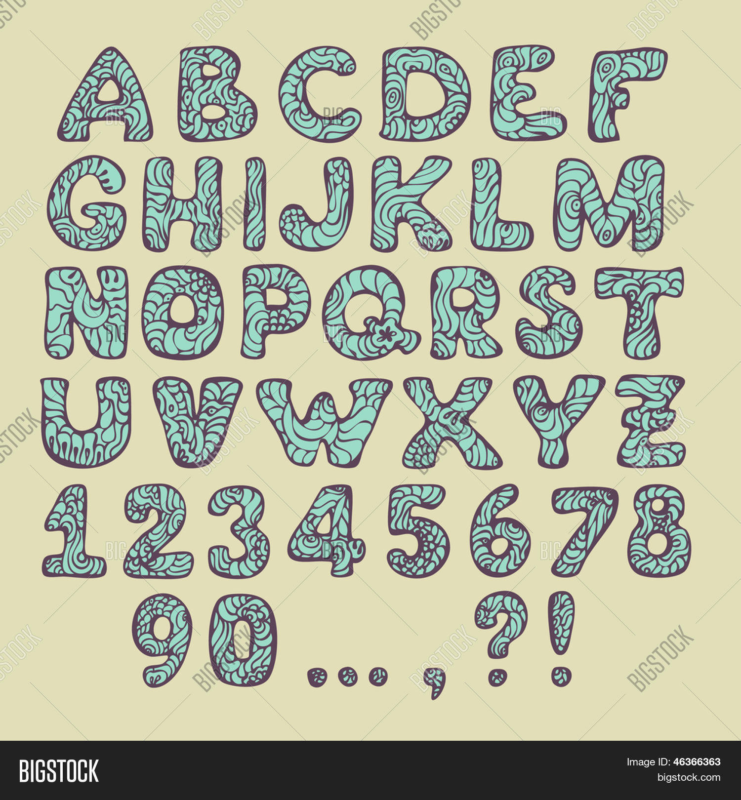 Vector Textured Hand Vector & Photo (Free Trial) | Bigstock