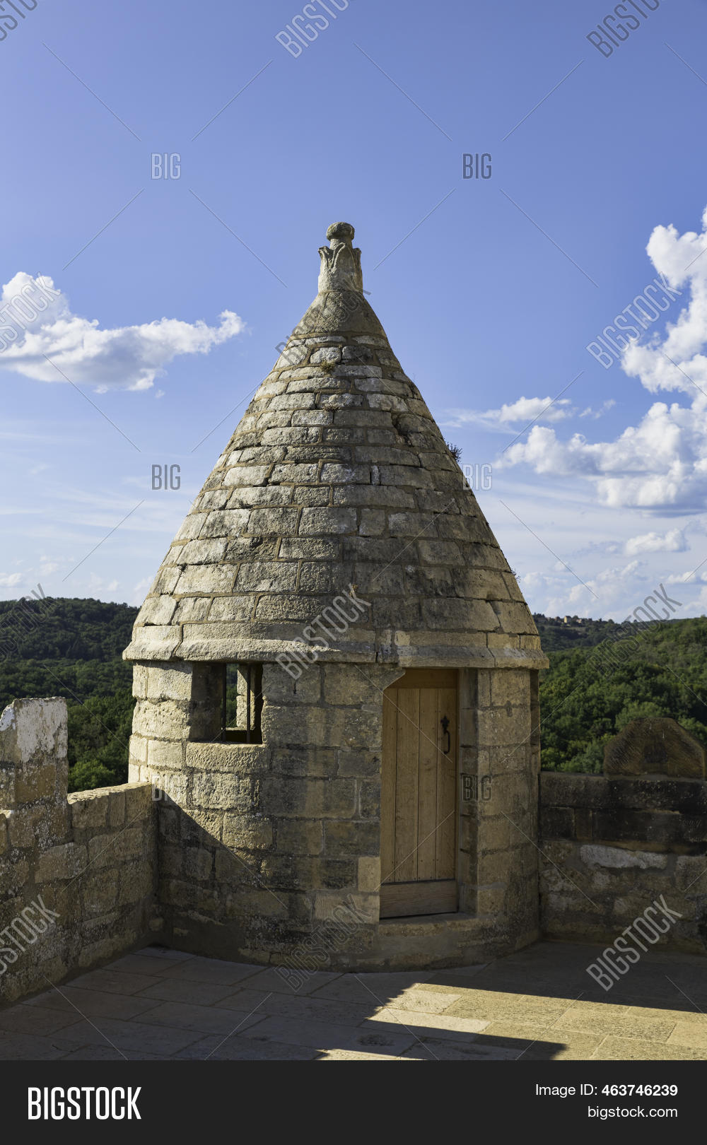 One Turrets On Walls Image & Photo (Free Trial) | Bigstock