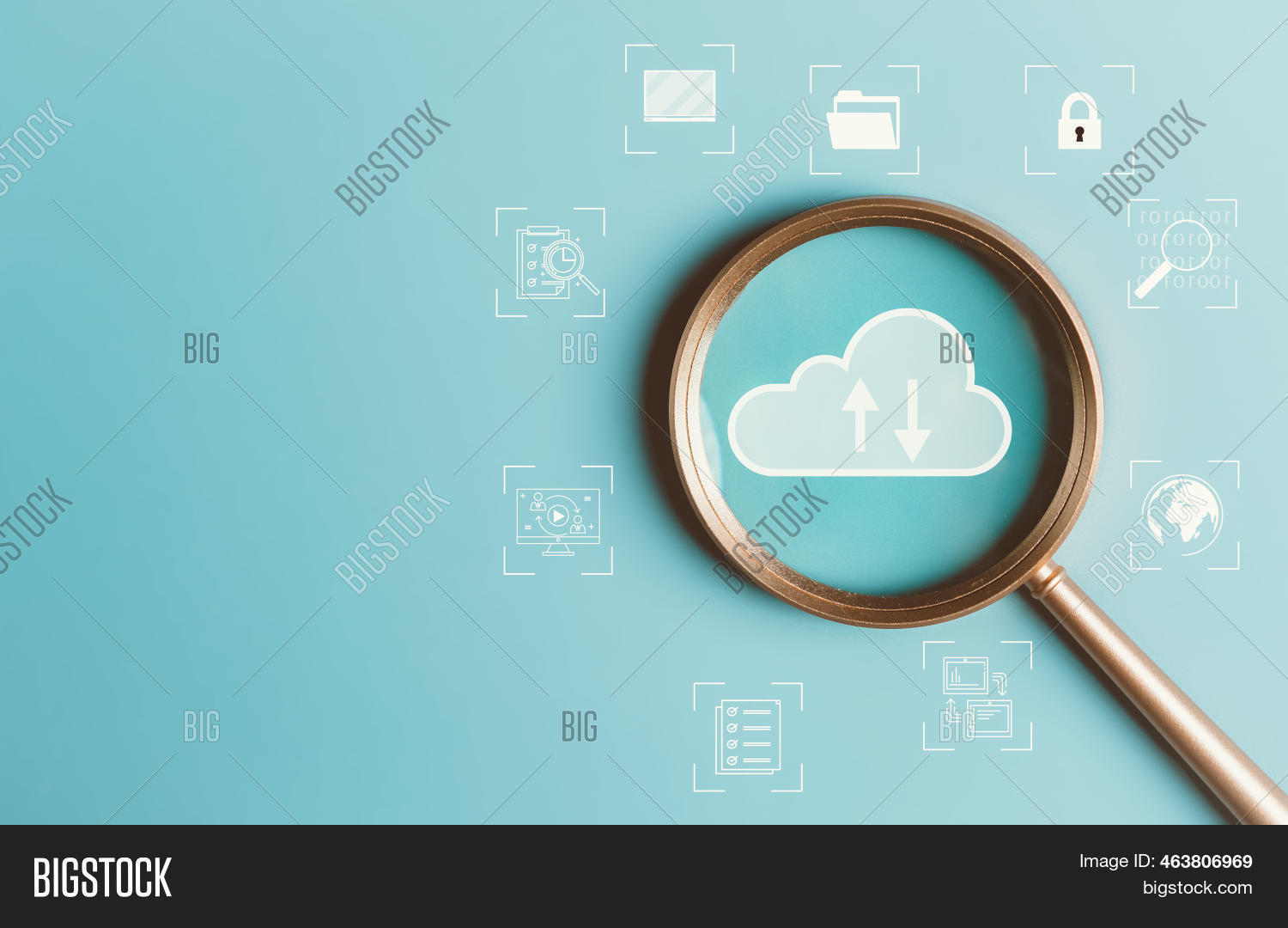 Cloud Computing Upload Image & Photo (Free Trial) | Bigstock
