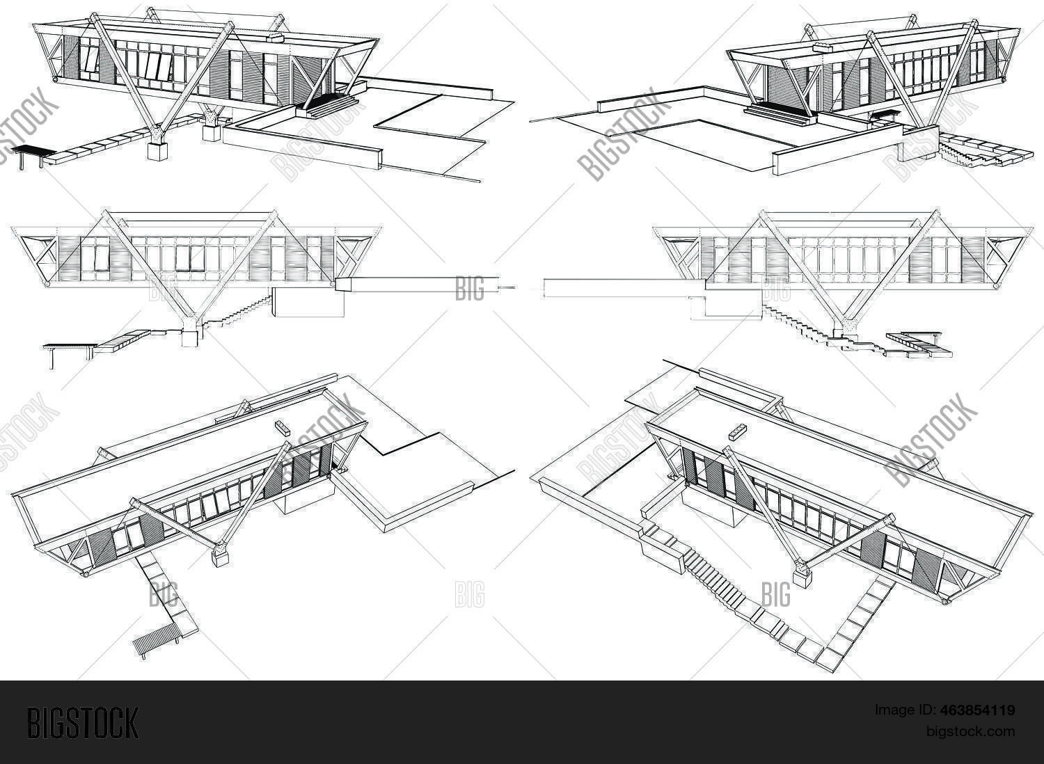 Residential Modern Vector & Photo (Free Trial) | Bigstock