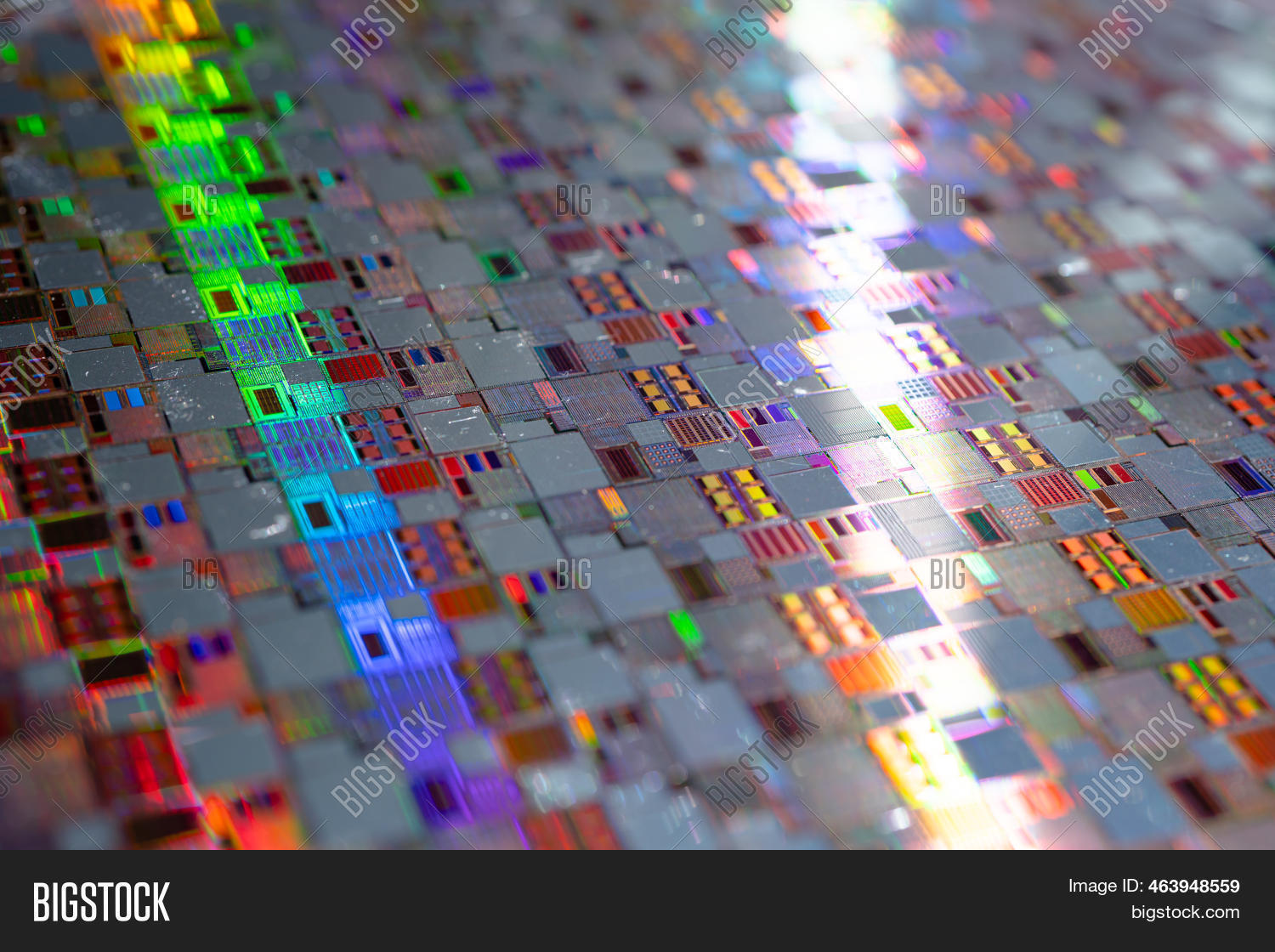 Silicon Wafer Image & Photo (Free Trial) | Bigstock
