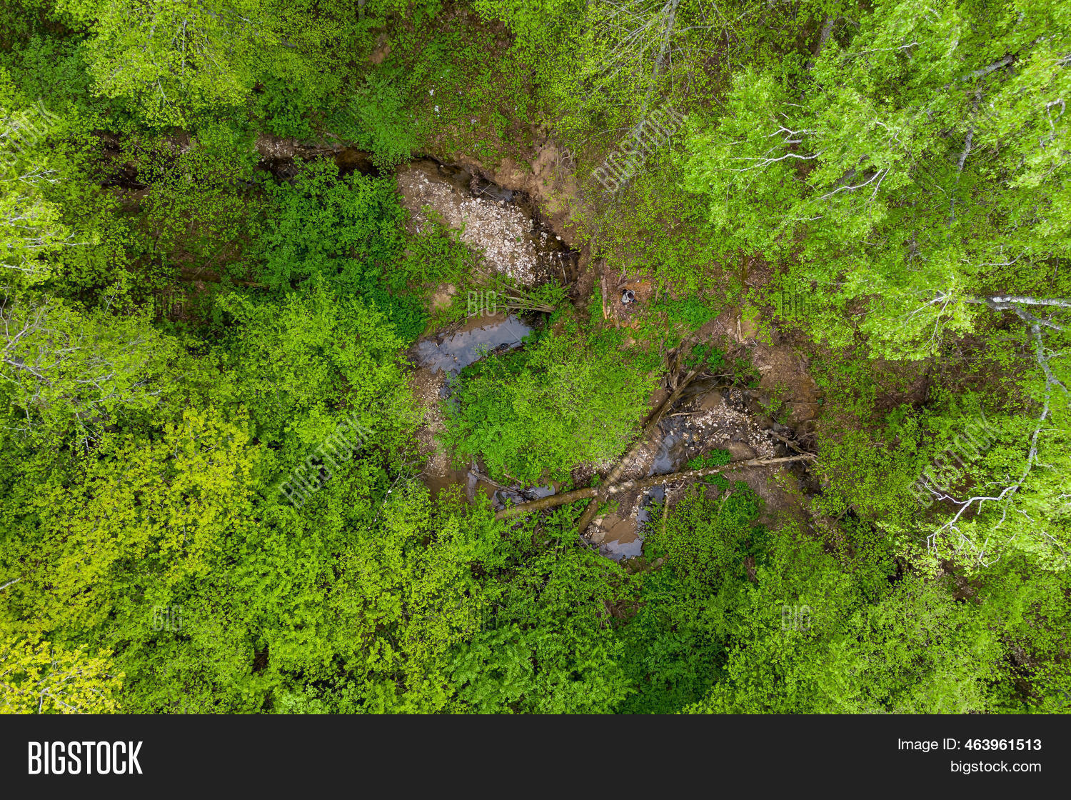 Aerial View Ravine Image & Photo (Free Trial) | Bigstock