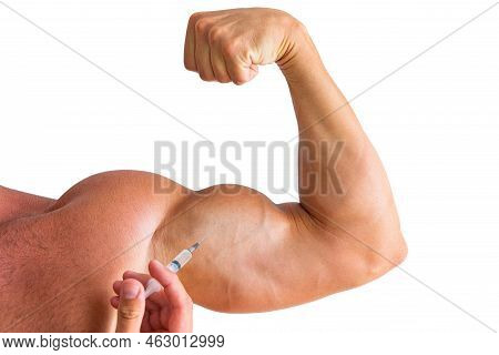 Bodybuilder Holding Image & Photo (Free Trial) | Bigstock