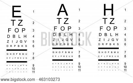 Set Test Visual Vector & Photo (Free Trial) | Bigstock