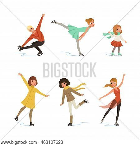 People Characters Ice Vector & Photo (Free Trial) | Bigstock