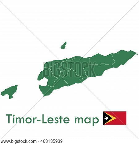 Map - Green Timor- Vector & Photo (Free Trial) | Bigstock