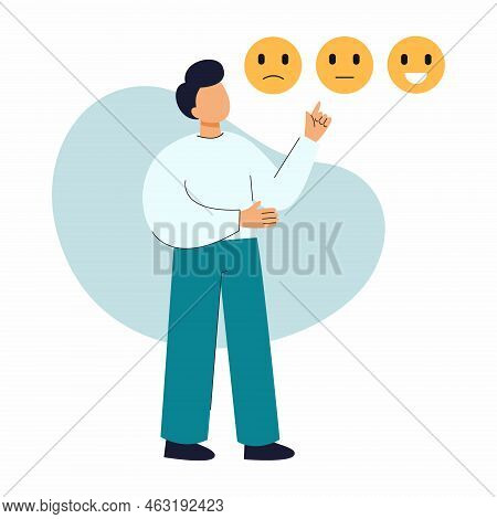 Man Evaluates Quality Vector & Photo (Free Trial) | Bigstock