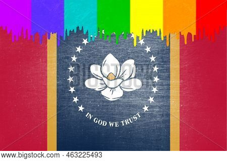 New Mississippi Flag Image & Photo (Free Trial) | Bigstock