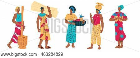 African Village Women Vector & Photo (Free Trial) | Bigstock