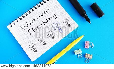 Win Win Thinking Shown Image & Photo (Free Trial) | Bigstock