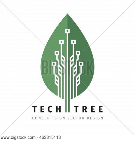 Green Technology Logo Vector & Photo (Free Trial) | Bigstock
