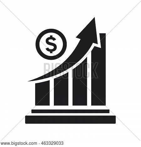 Money Grow Icon Vector & Photo (Free Trial) | Bigstock