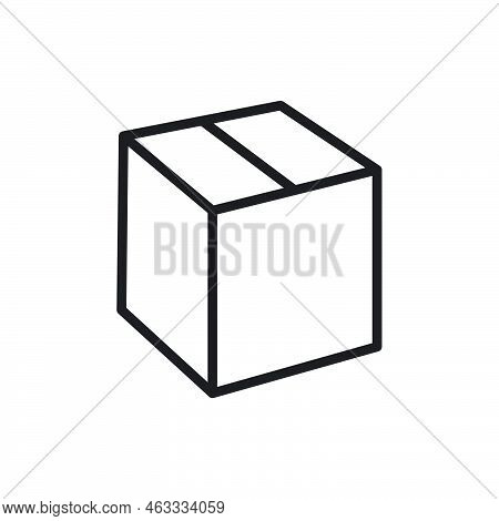 Box Icon Template Vector & Photo (Free Trial) | Bigstock