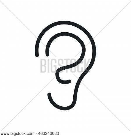 Ear Icon Template Vector & Photo (Free Trial) | Bigstock