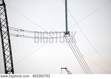 Electric Power Lines Image & Photo (Free Trial) | Bigstock