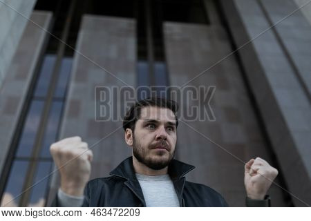 Man Moment Panic Image & Photo (Free Trial) | Bigstock