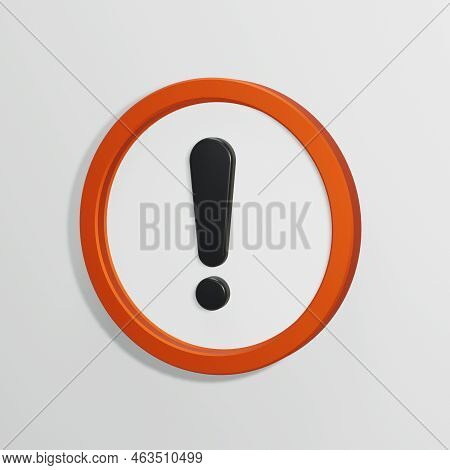 Exclamation Mark Round Image & Photo (Free Trial) | Bigstock