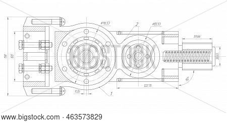 Technical Drawing . Vector & Photo (Free Trial) | Bigstock