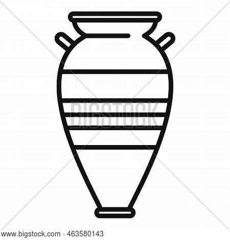 Urn Icon Outline Vector & Photo (Free Trial) | Bigstock