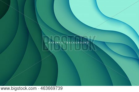 Multi Layers Green Vector & Photo (Free Trial) | Bigstock