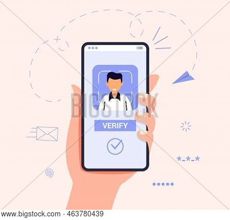 Id Face Identity Vector & Photo (Free Trial) | Bigstock