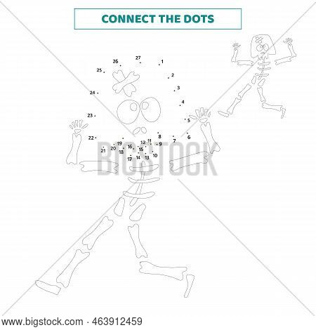 Connect Dots Skeleton Vector & Photo (Free Trial) | Bigstock