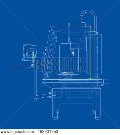 Metalworking Cnc Vector & Photo (Free Trial) | Bigstock