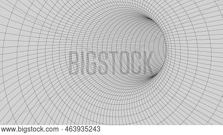 Abstract Tunnel Mesh Vector & Photo (Free Trial) | Bigstock