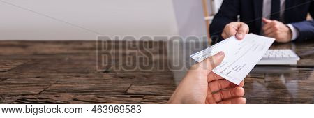 Employee Giving Image & Photo (Free Trial) | Bigstock