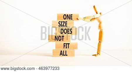 One Size Does Not Fit Image & Photo (Free Trial) | Bigstock