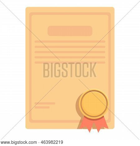 Paper School Icon Vector & Photo (Free Trial) | Bigstock