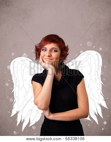 Cute Person Angel Image & Photo (Free Trial) | Bigstock