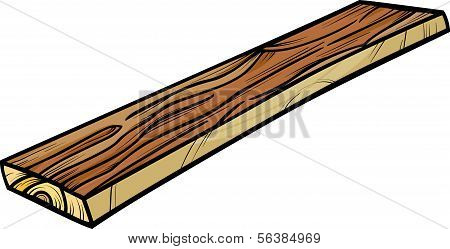 Plank Board Cartoon Vector & Photo (Free Trial) | Bigstock